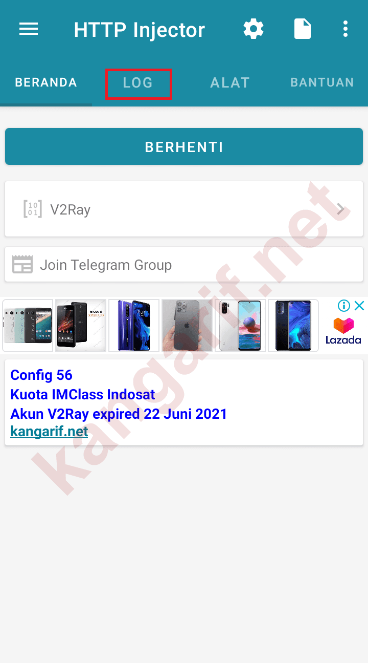 Cara Menggunakan HTTP Injector - Kangarif.net