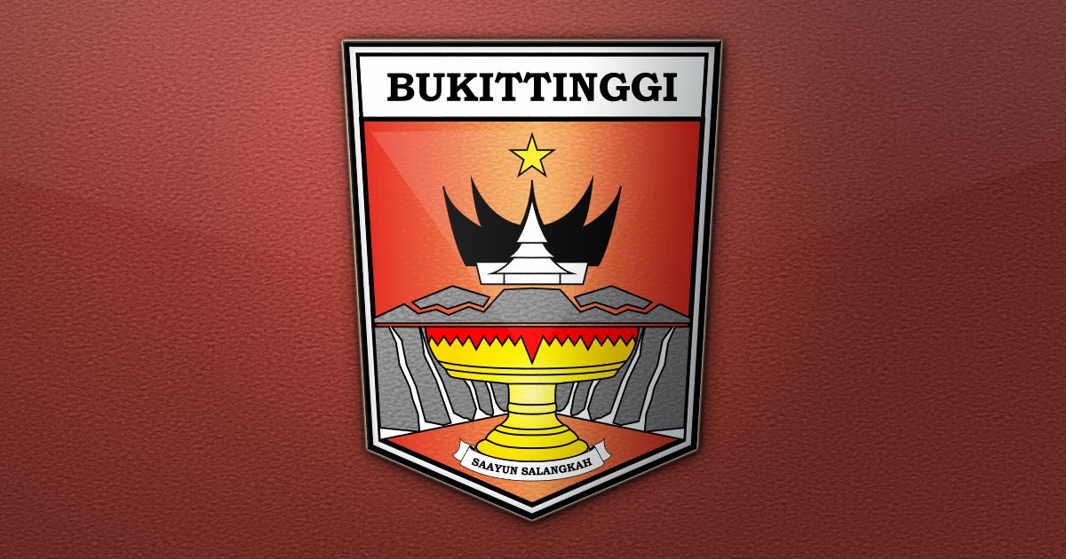 Lambang Kota Bukittinggi Sumatera Barat - 237 Design Lambang Kota Bukittinggi Sumatera Barat - 237 Design