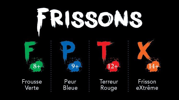 La collection Frissons