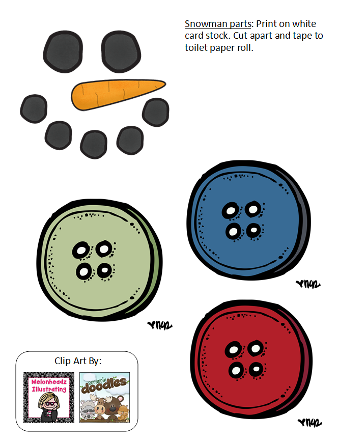 The Primary Pad: Snowman Bowling