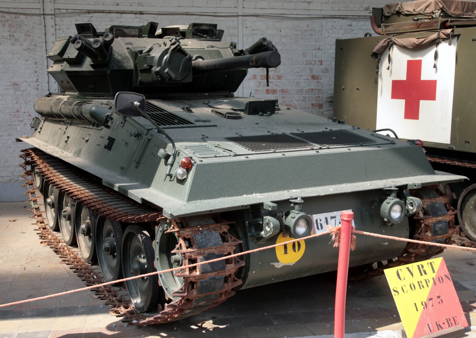 British Produce FV-101 Scorpion MBT Combat Vehicle For Export ...