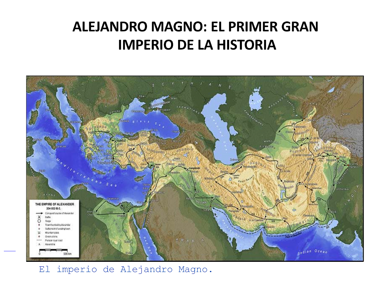 LA CASA DE CLIO: Alejandro Magno, el primer gran imperio de la historia