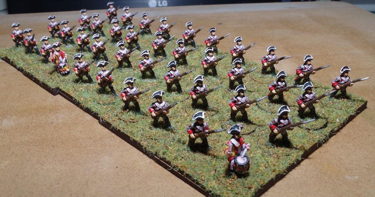 My Syldavian core infantry are now finished