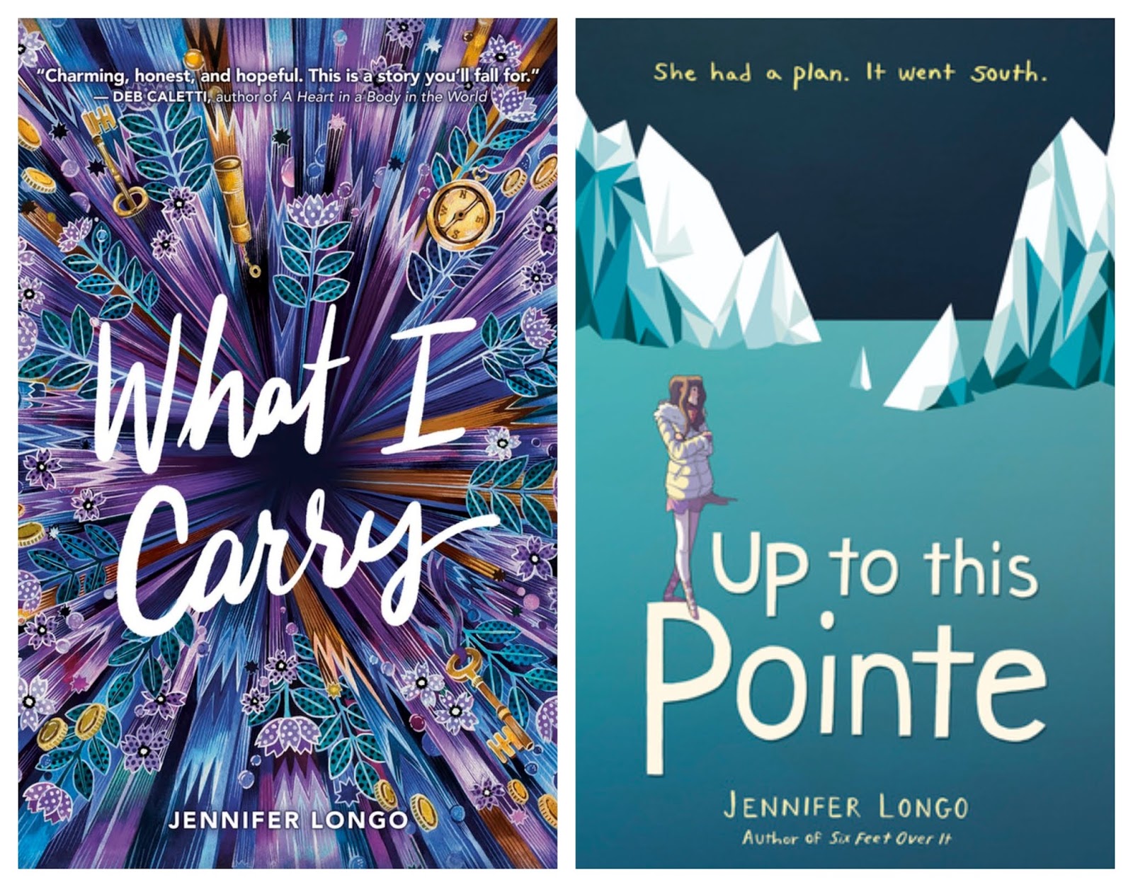 We Live and Breathe Books: One Old, One New: The Jennifer Longo Edition