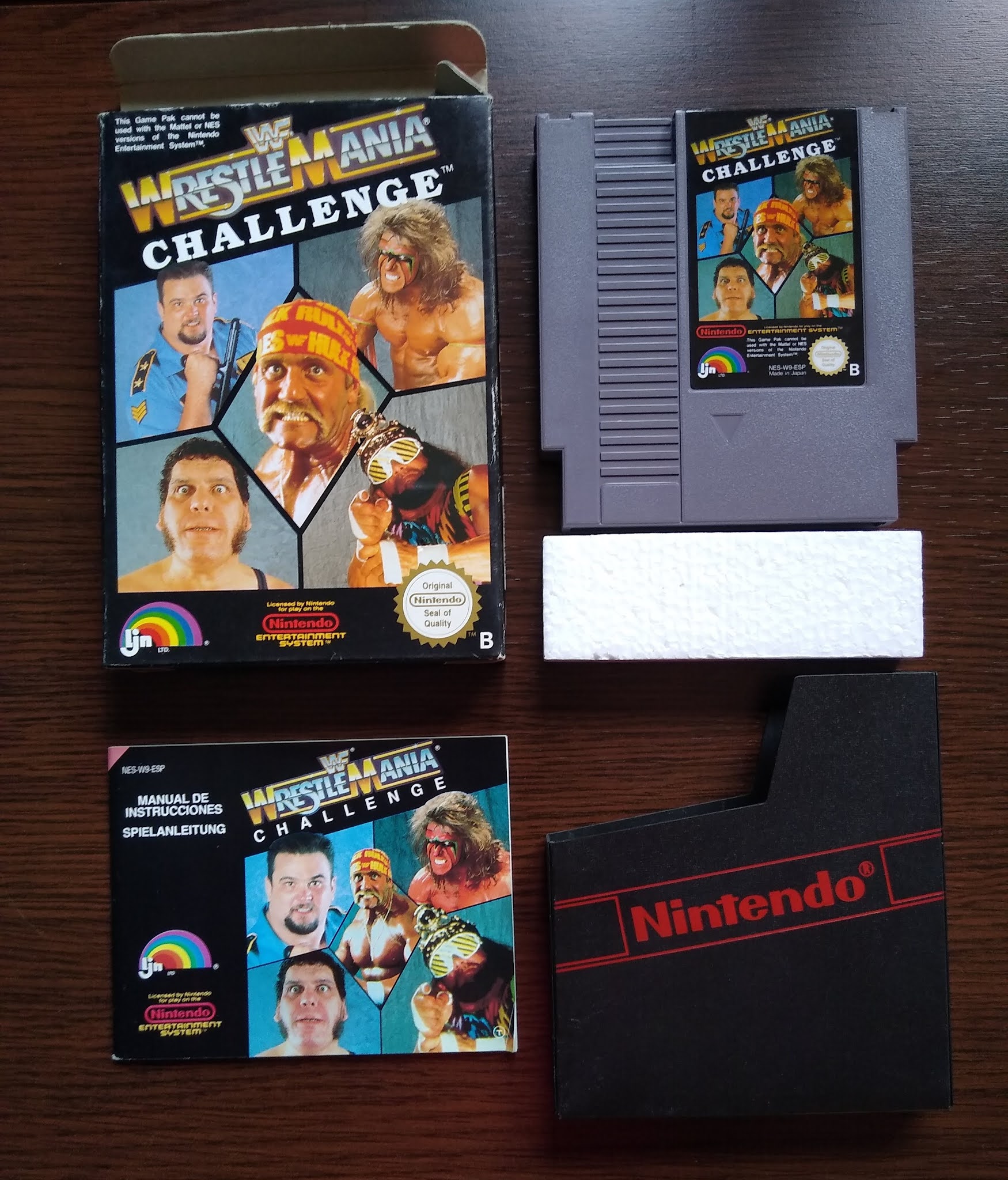 WWF Wrestlemania Challenge de NES