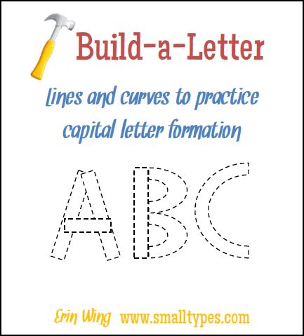 Letter Building - Classroom Freebies