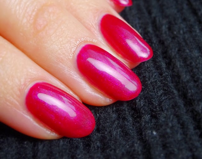 Love Life Lacquer: Pink Gellac Passion Pink | Swatches & Review