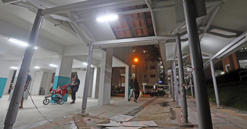 Under The Angsana Tree: Spate of facade cladding falling off