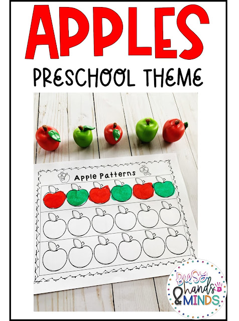 Apples Preschool Theme | Busy Hands and Minds