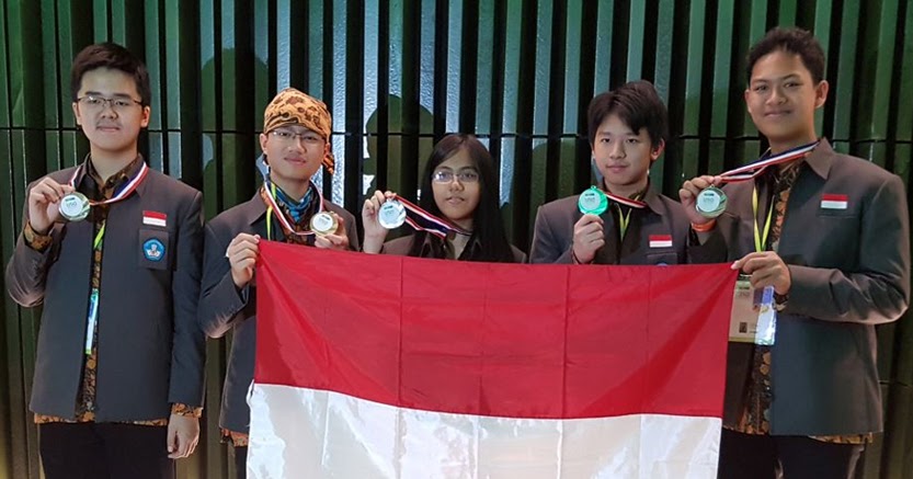 Keren, Siswa Indonesia Raih Medali Emas Olimpiade Sains di Belanda