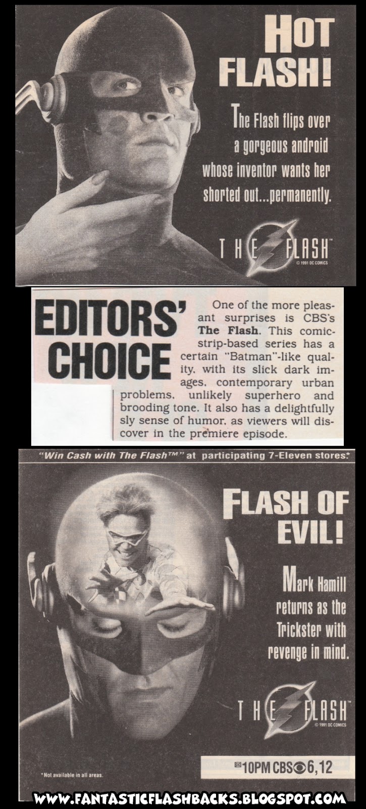 Fantastic Flashbacks: 1991 "The Flash" Comics Scene article