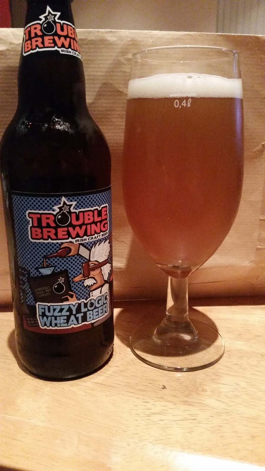 Trouble Brewing - Fuzzy Logic Wheat Beer