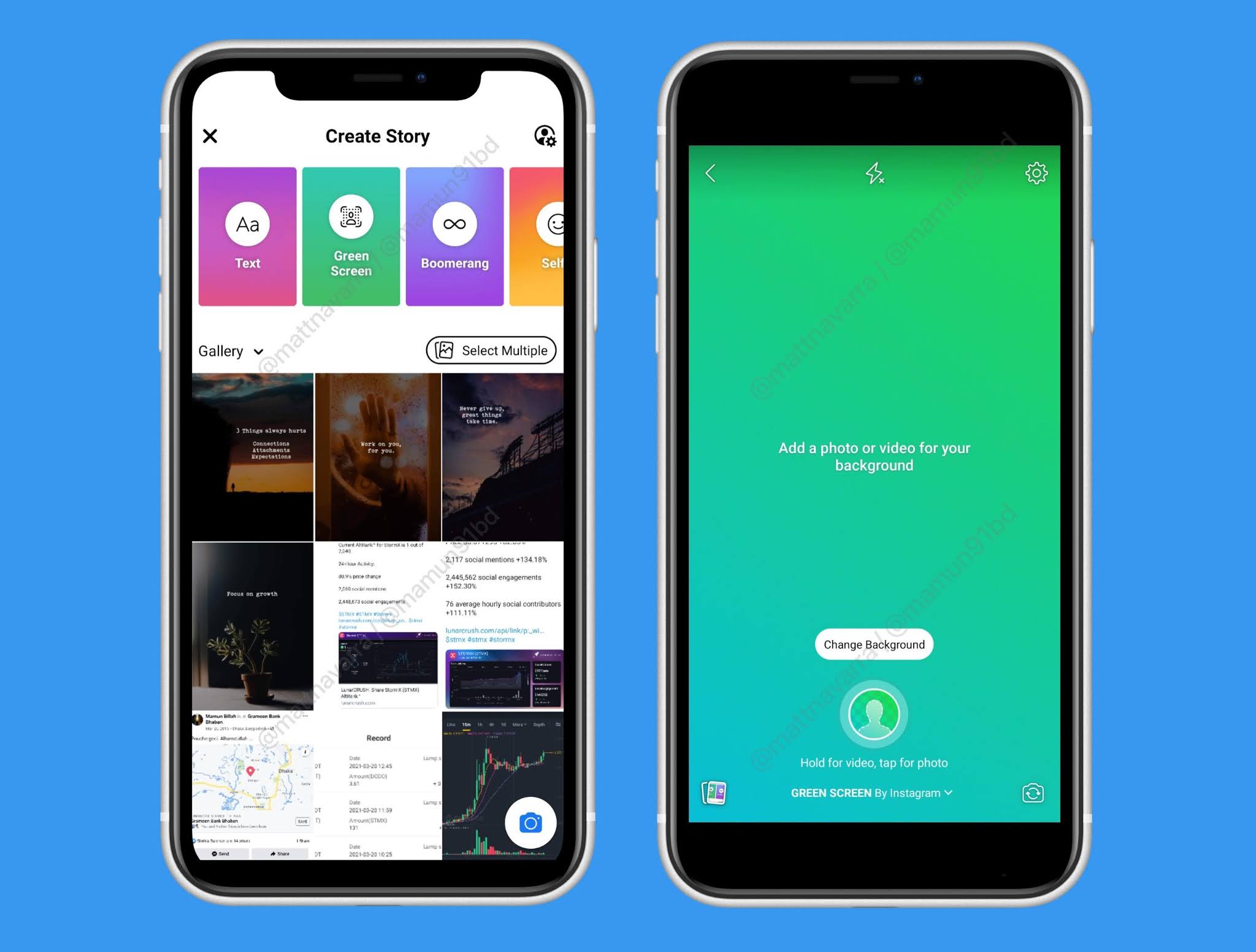 Facebook is testing out a new ‘Green Screen’ feature for Facebook stories