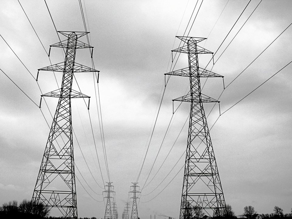 Industrial History: Tall and Short Power Line Towers