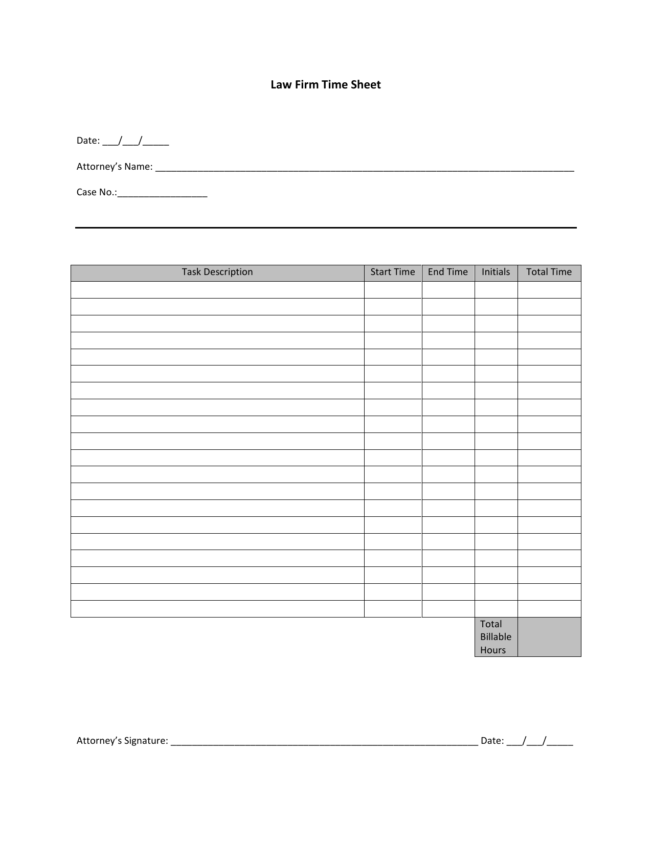 Lawyer Billable Hours Timesheet Invoice Template Lawyer Billable Hours Timesheet Invoice Template