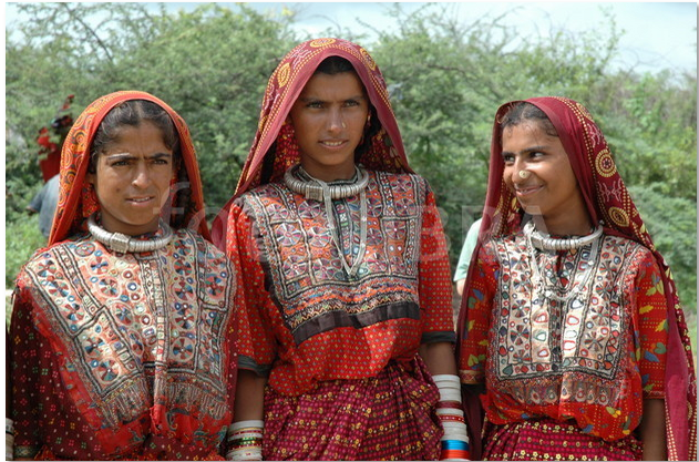 Ahir womens in traditional dressing
