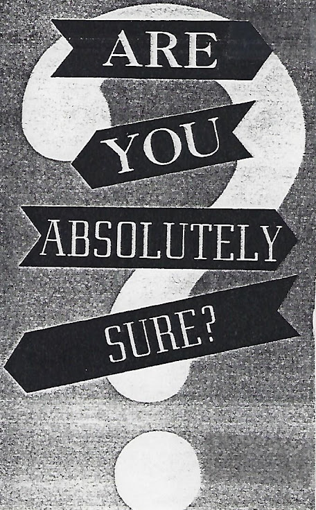 Art Gordon - Polio Pastor: ARE YOU ABSOLUTELY SURE?