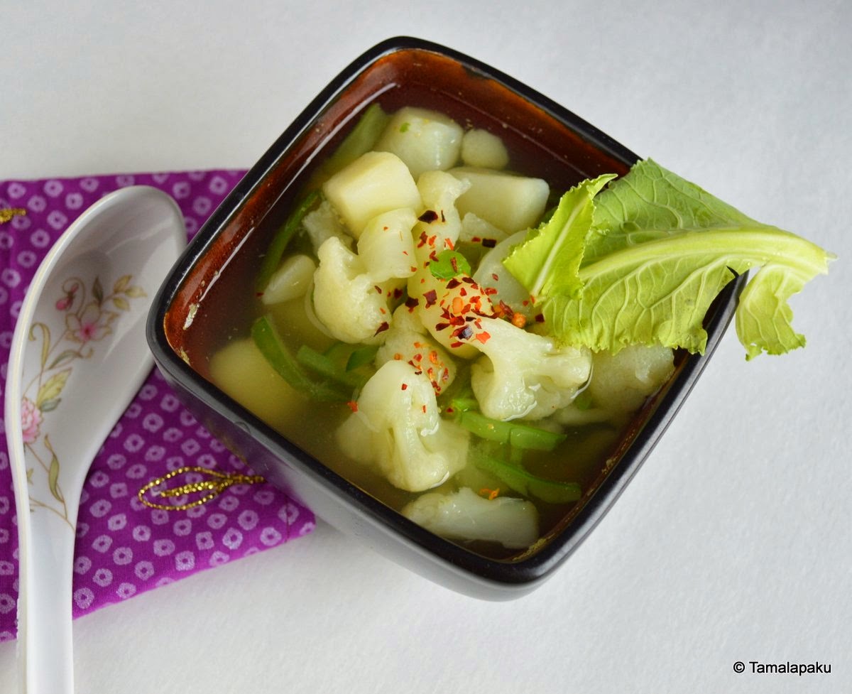 Cauliflower Stalk Bai - Mizoram ~ Tamalapaku