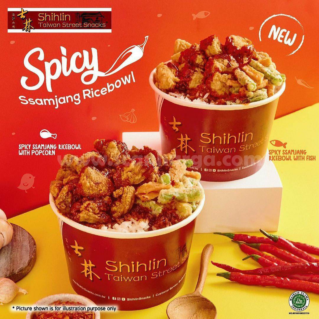 MENU BARU! Shihlin Spicy Ssamjang Ricebowl - Tersedia 2 Pilihan Topping ...