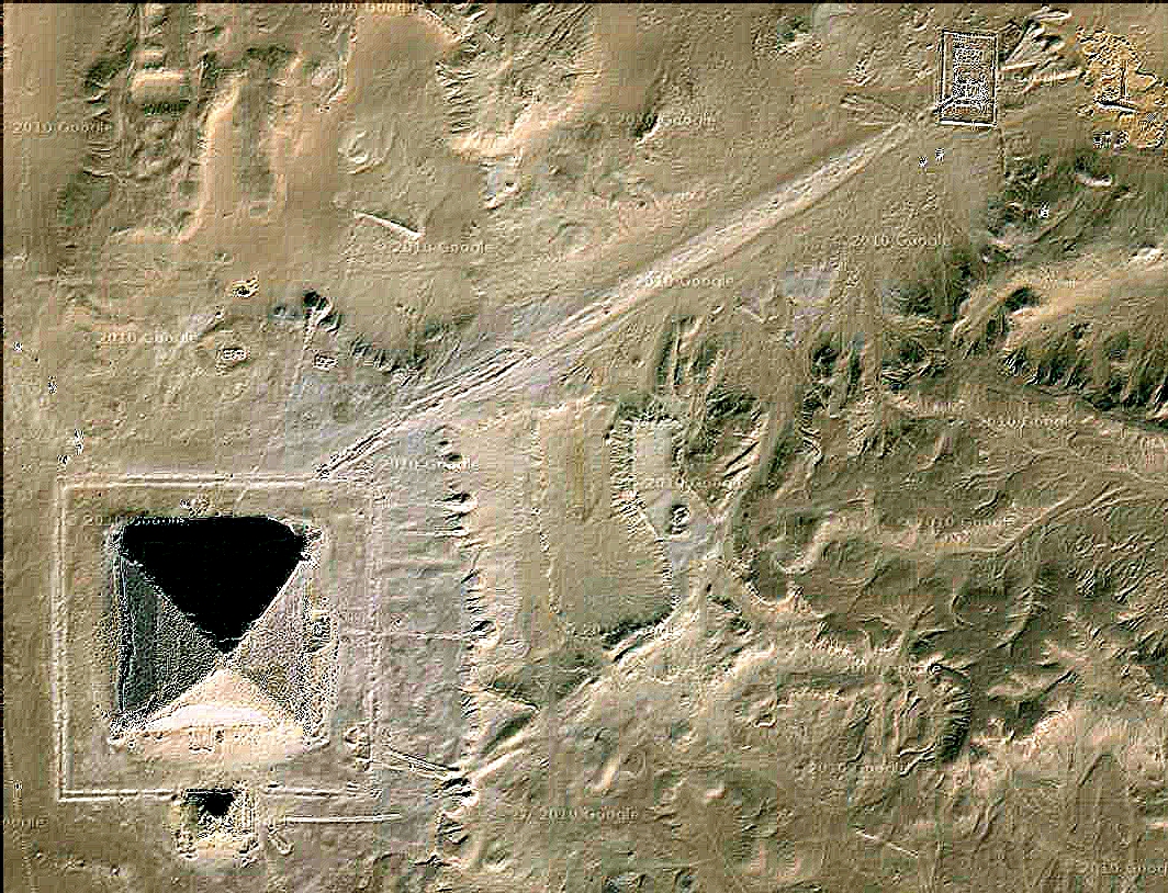 Stretching the Boundaries: The bent pyramid