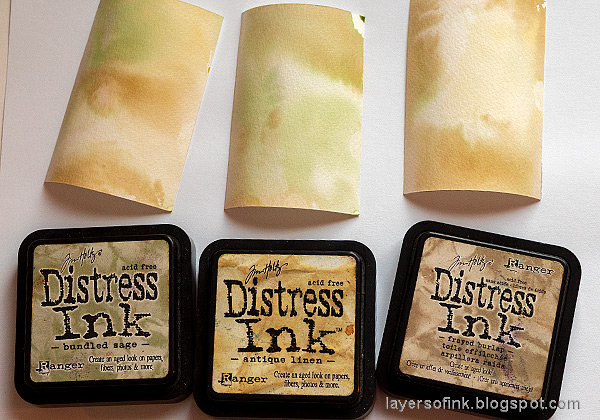 Layers of ink: Christmas Artist Trading Cards