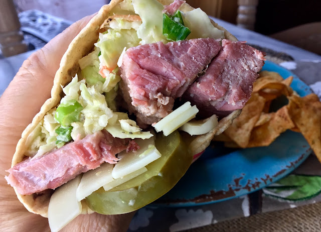 Food Fitness by Paige: Corned Beef Wraps