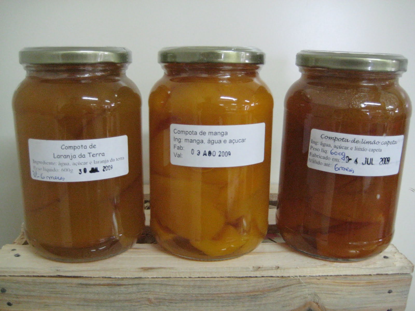 Goiabadas e Doces Querença: Compotas