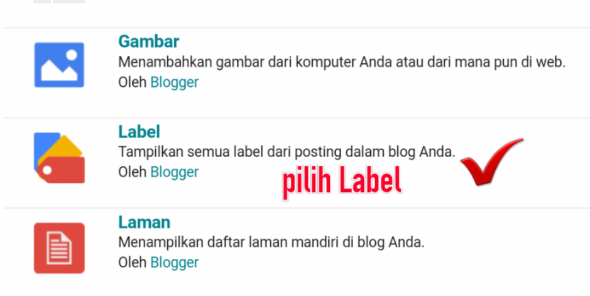 Fungsi dan Cara Membuat Label di Blog Lengkap - Tutorial bisnis