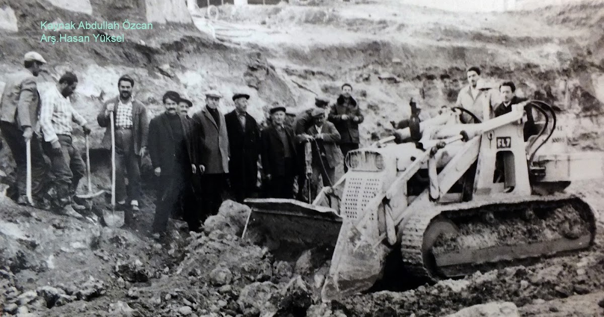 Bünyan'da1970 Yılında Bir Temel Açılışı