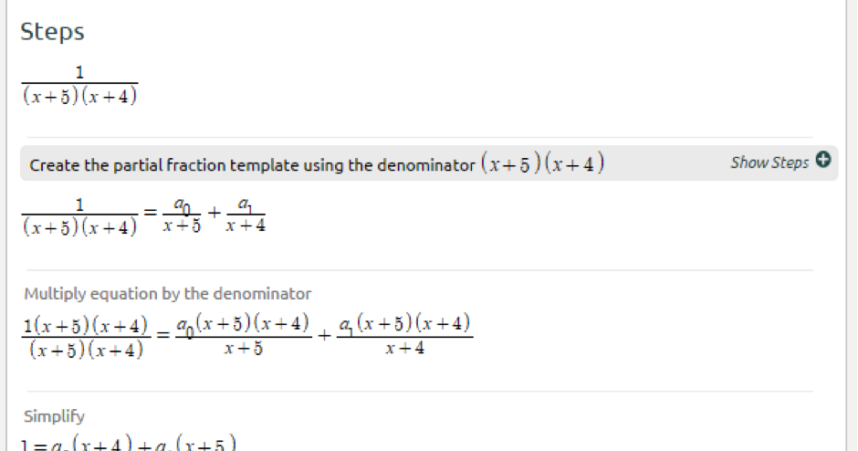 Symbolab Blog: High School Math Solutions – Partial Fractions Calculator