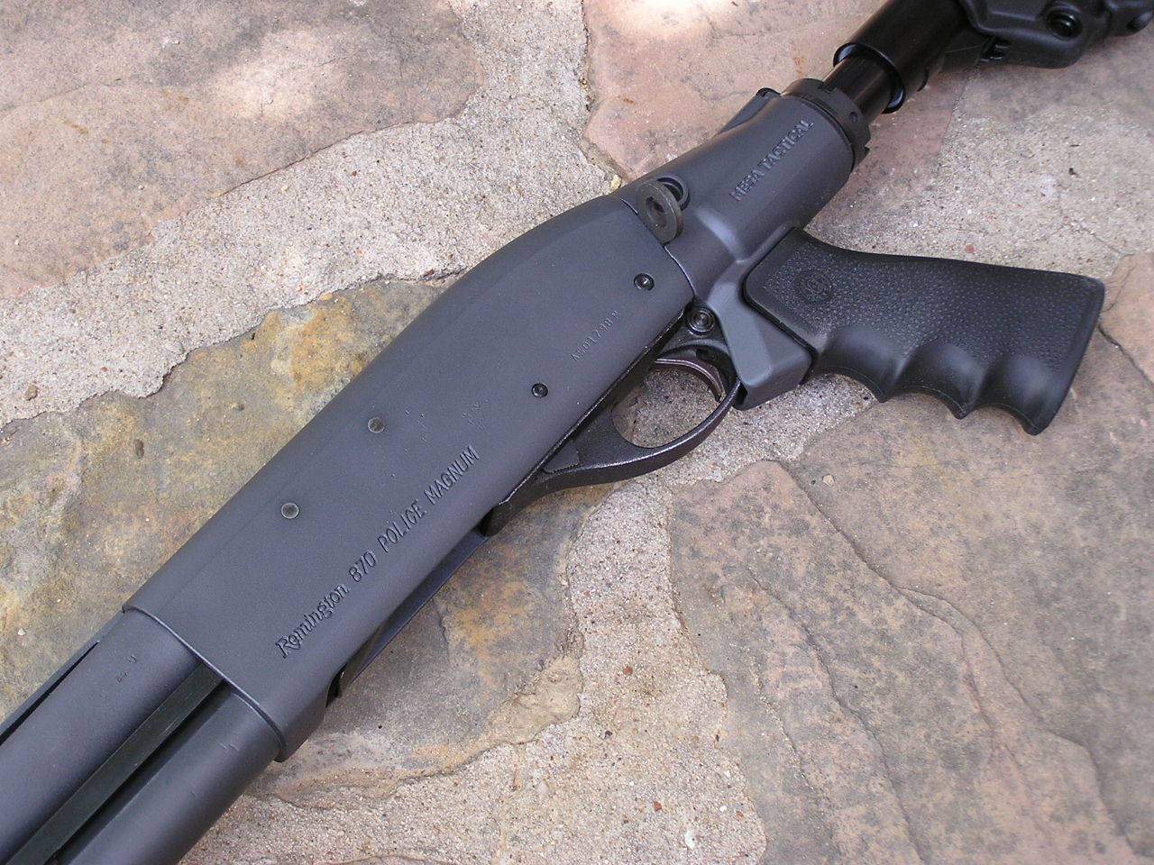 RIFLE & SHOTGUN MODIFICATIONS: REMINGTON 870 POLICE MAGNUM CUSTOM BUILD