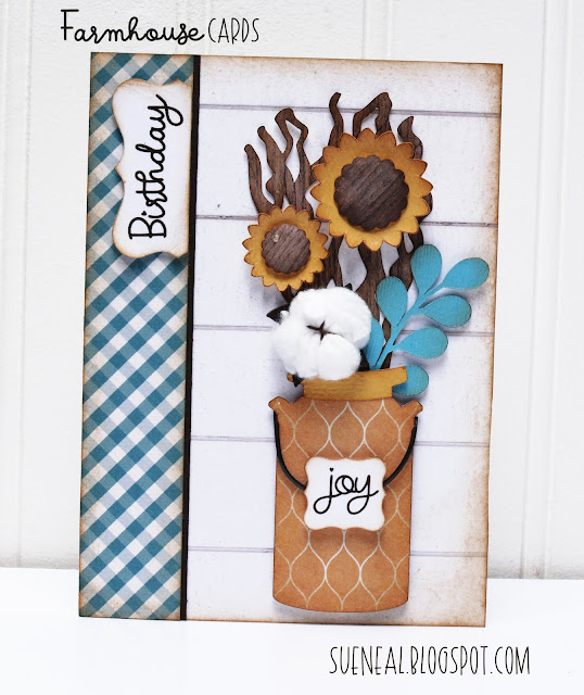 Q's Creative Card Making Kits: Q's Creative Kits: FARMHOUSE Cards