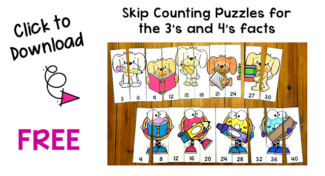 Mitchell MATH Activities: Skip Counting Offers Valuable Multiplication ...
