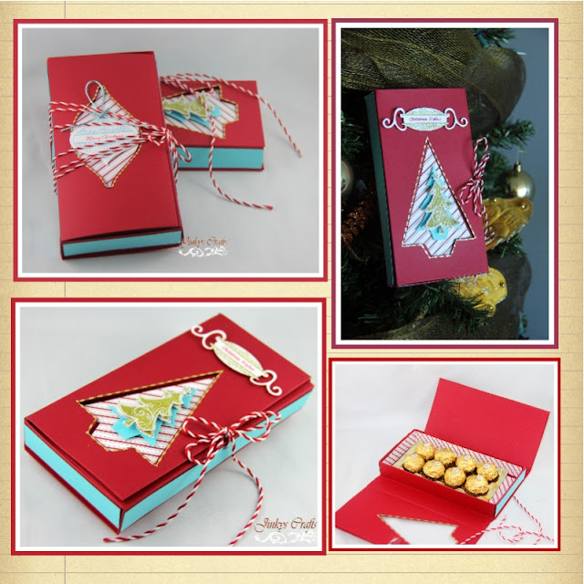 Jinky's Crafts & Designs: Tri-Fold Gift Box - Day 1