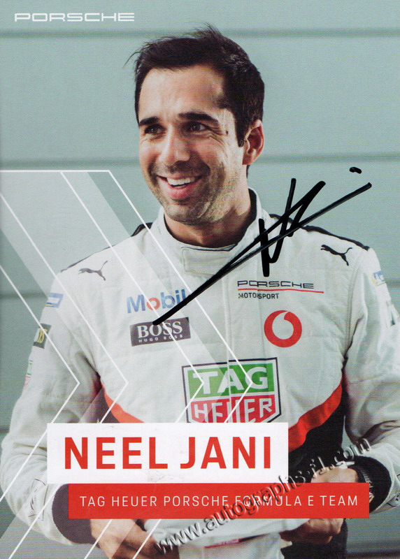 Autographs-F1: Neel JANI