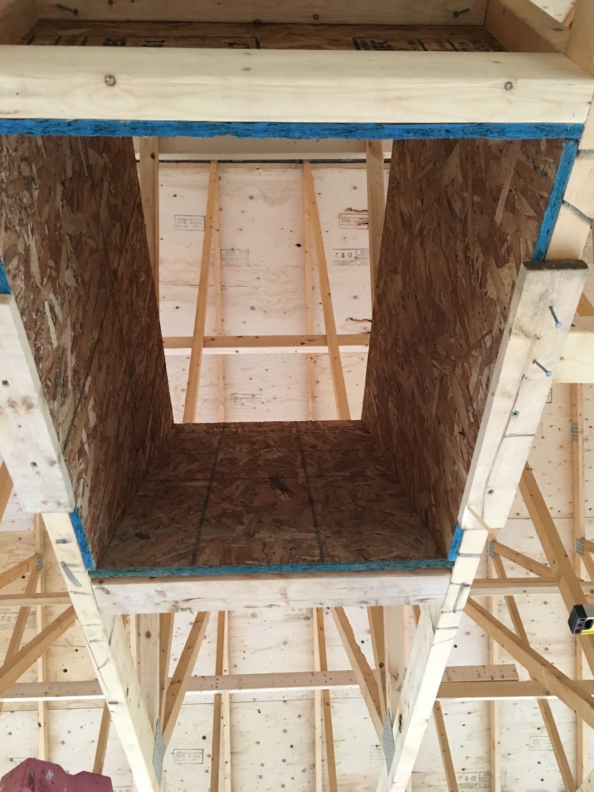 The Attic: A hatchway, A Landing and a Catwalk.