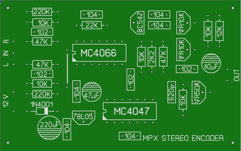 Karya Solderanku: MPX Stereo Encoder