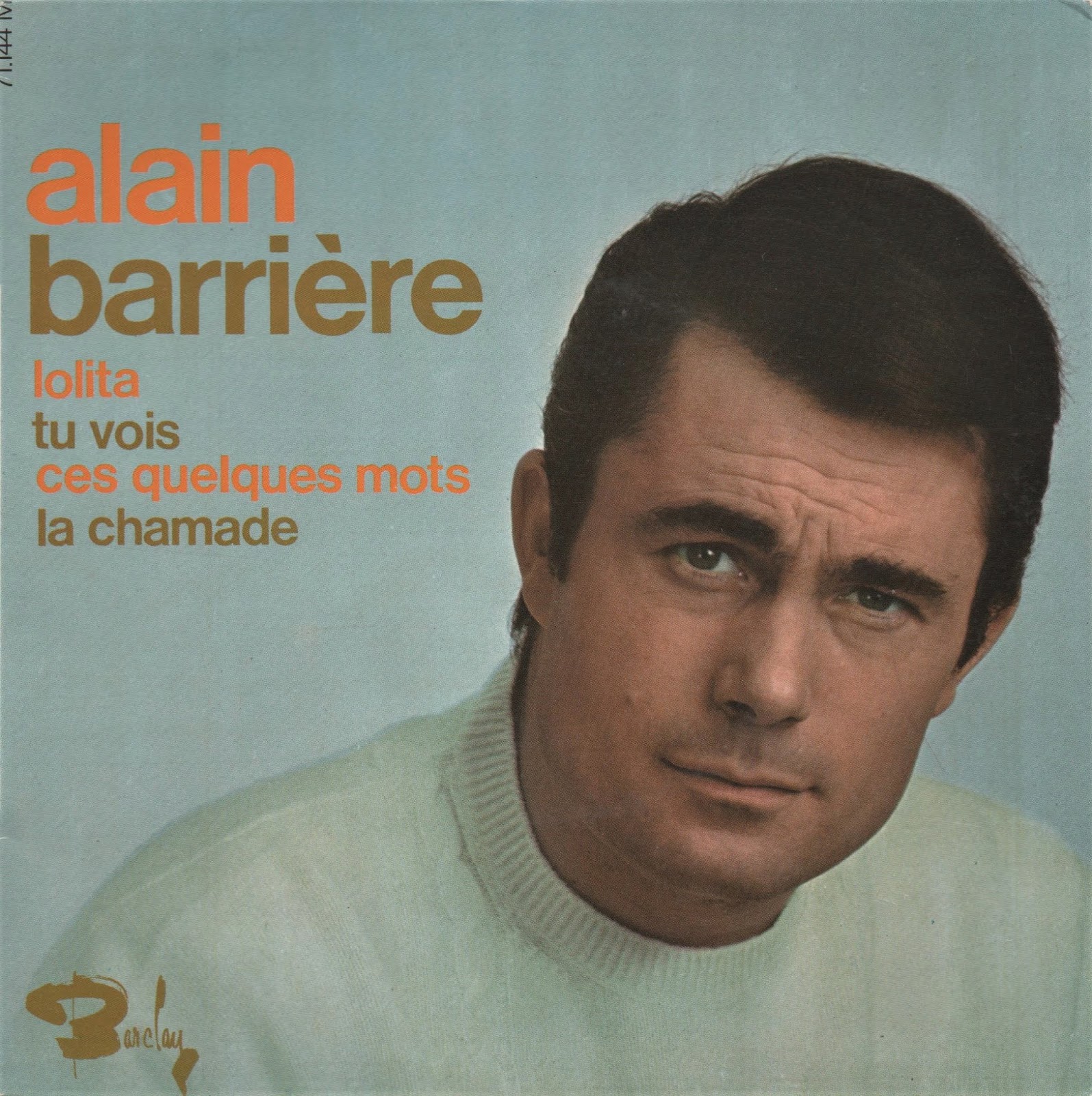 Les Chansons Perdues: Alain Barrière