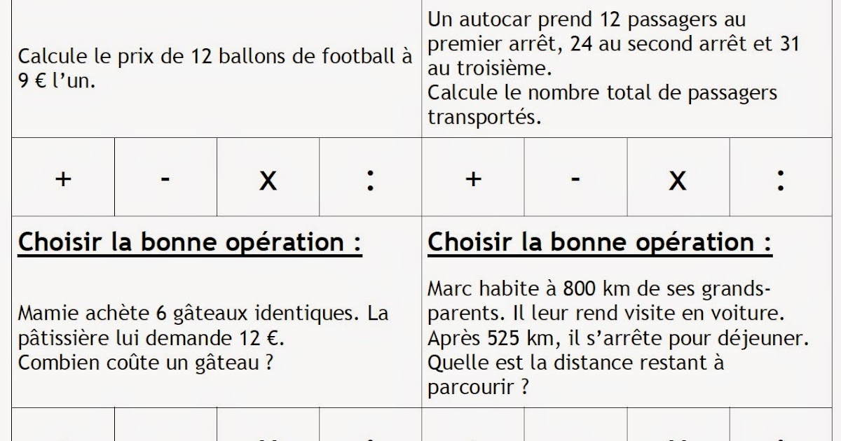 En classe avec Montessori: [Résolution de problèmes / CM] : Ateliers de ...