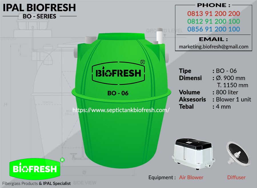IPAL BIOFRESH BO - 06 | Sewage Treatment Plant Biotech