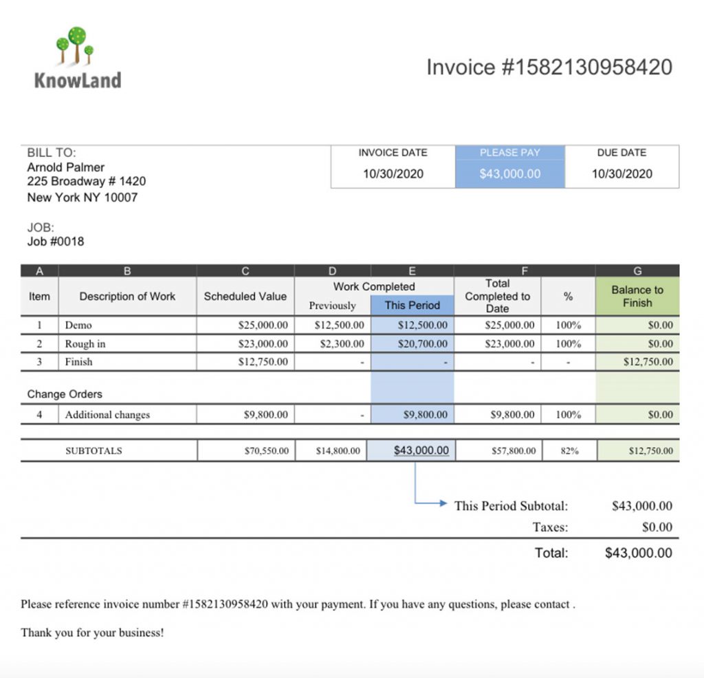 Invoicing Software For Electrical Contractors - Invoice Template