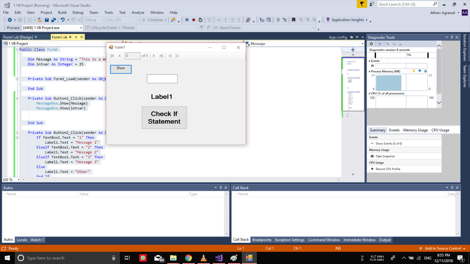 4 If Else in VB.Net ~ Coding Atharva