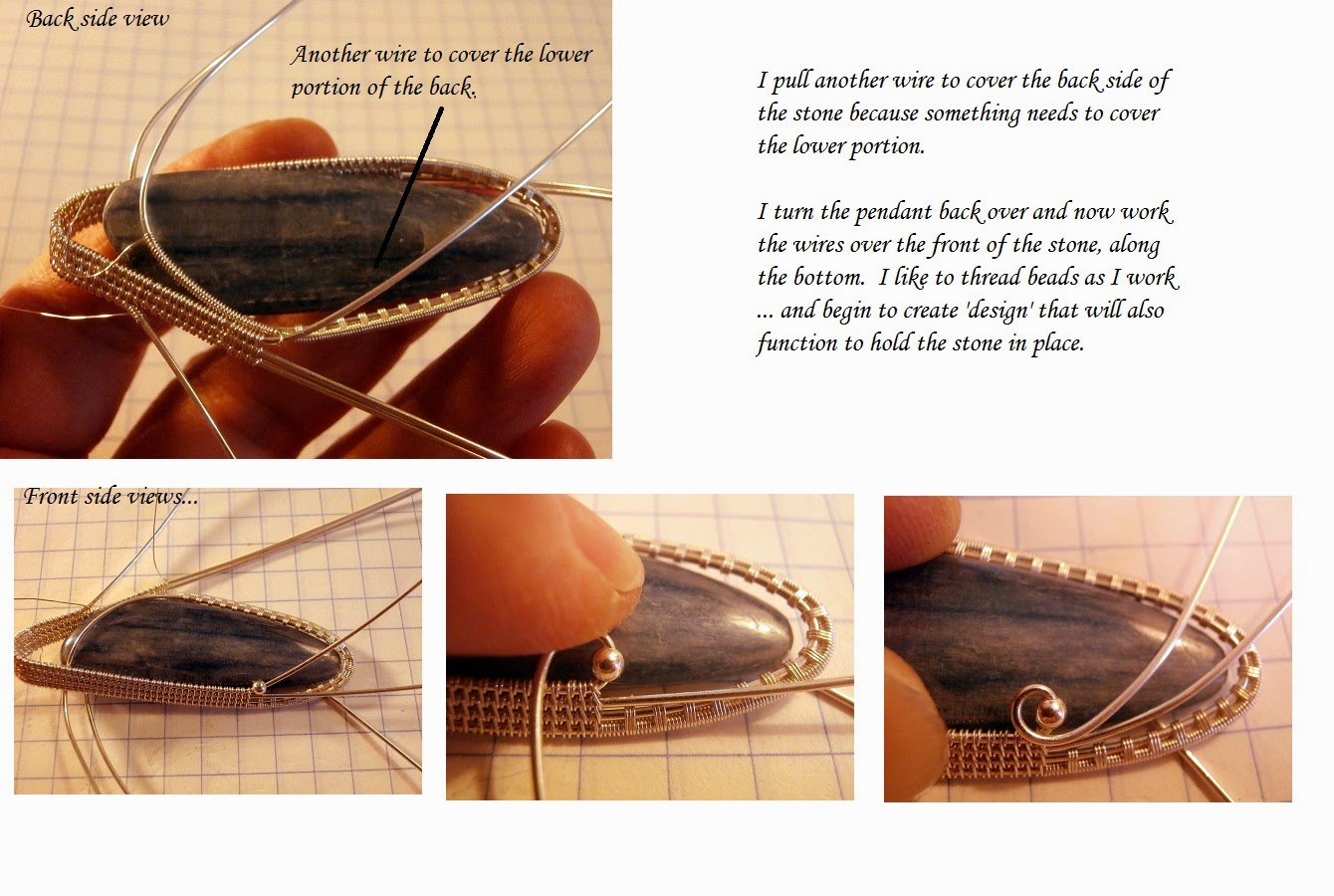 Perfectly Twisted Handmade Wire Wrapped Beaded and Gemstone Jewelry ...