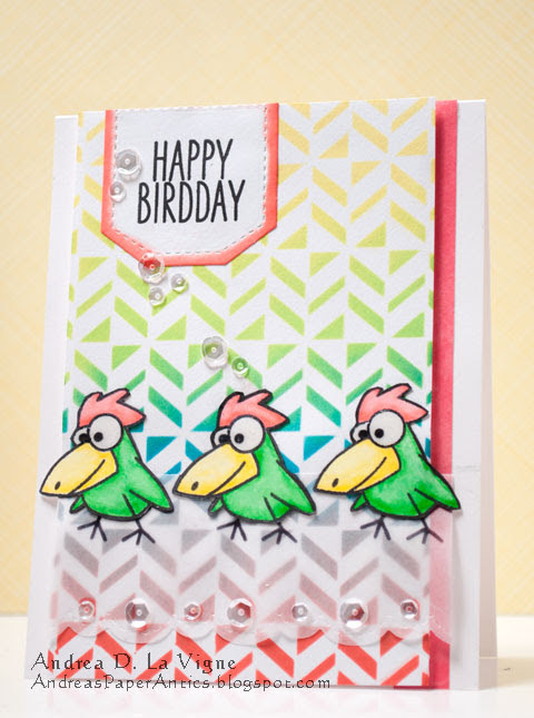 Andrea's Paper Antics: Happy Birdday