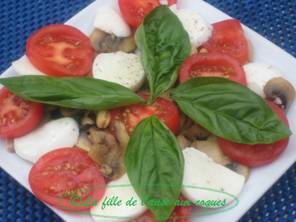 La fille de l'anse aux coques: SALADE DE HARICOTS BLANCS, TOMATES ET ...
