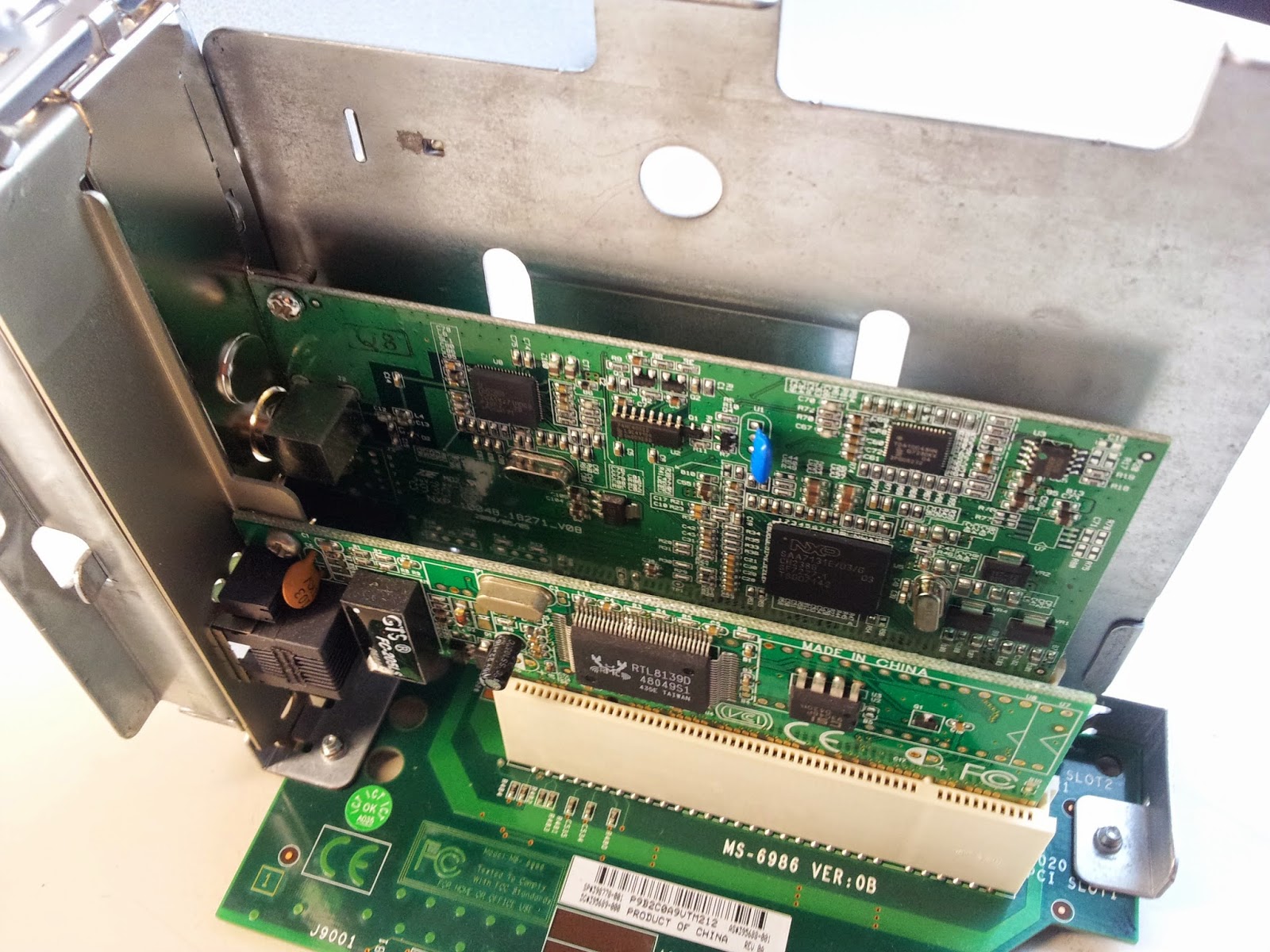 Ron's Radio Corner : Hybrid TV PCI Card