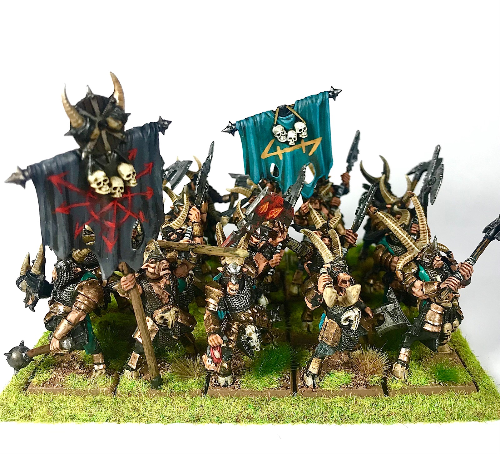 The Man Cave: Bestigor Regiment completed