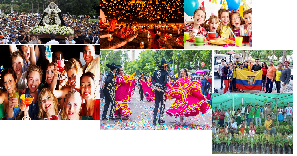 TIPOS DE CELEBRACIONES