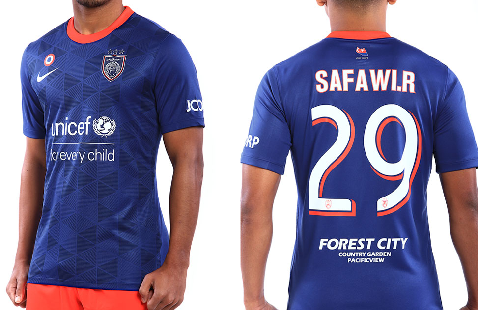 Football teams shirt and kits fan: Johor Darul Ta'zim FC (JDT) 2021 Kits