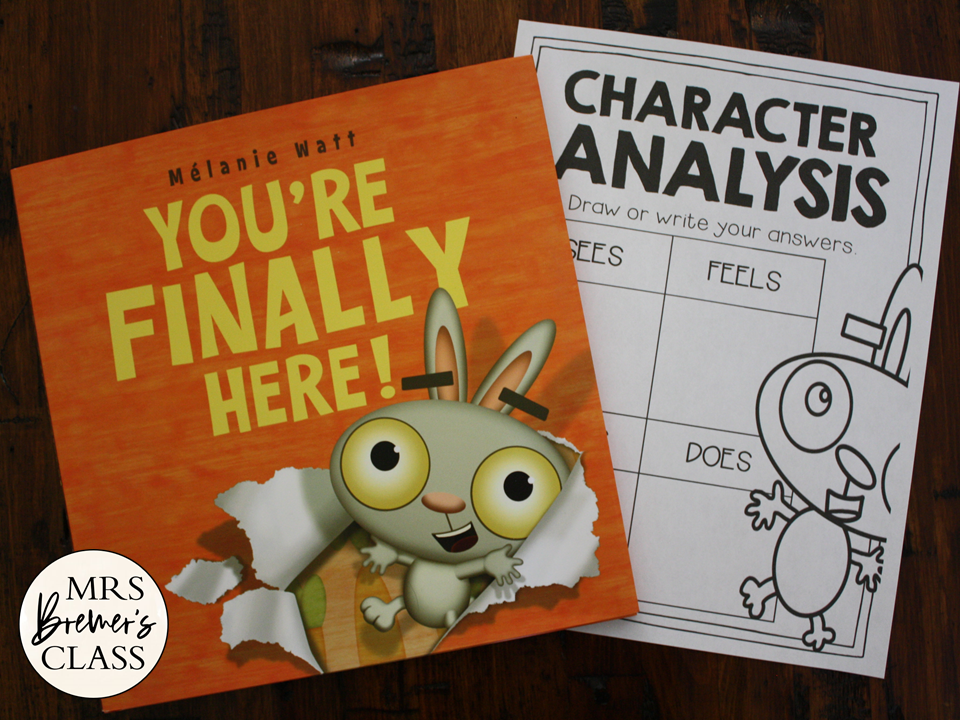 You're Finally Here! | Book Activities and a Craftivity for Back to ...